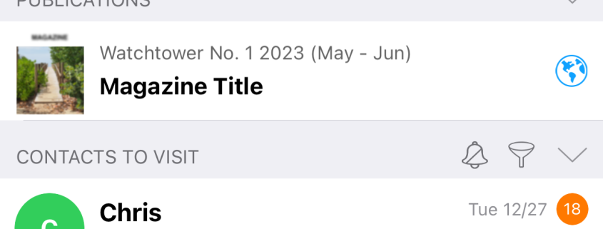 ServicePlanner :: Ministry & Field Service App